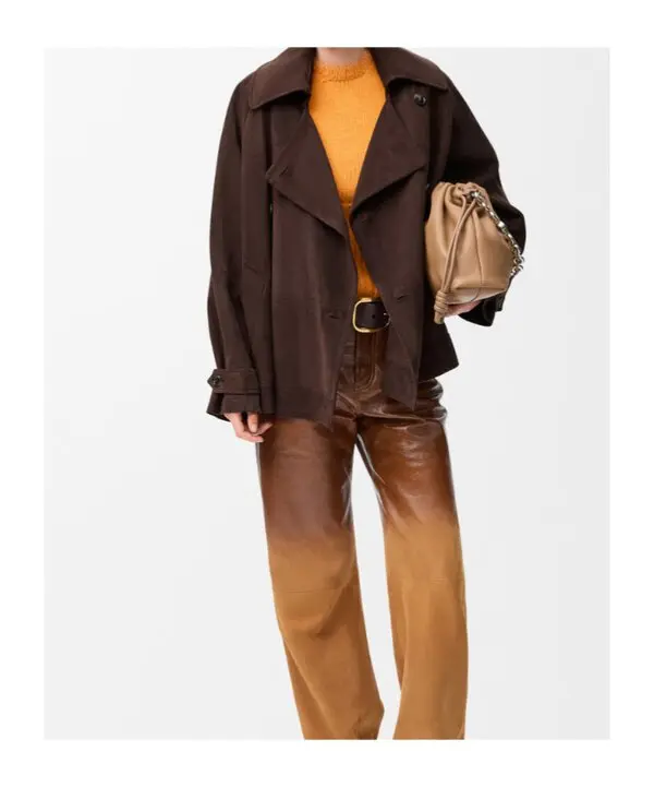 Loewe Bow Jacket - Brown