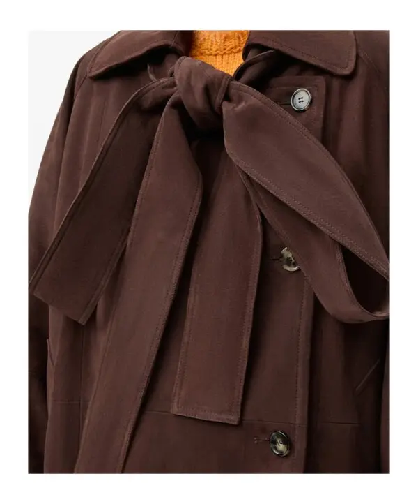 Loewe Bow Jacket - Brown