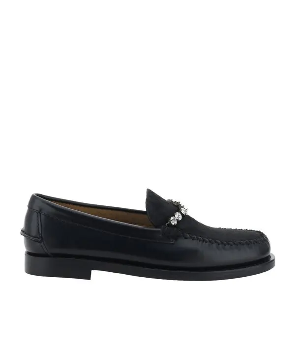 FORTE_FORTE Round Head Loafer Shoes