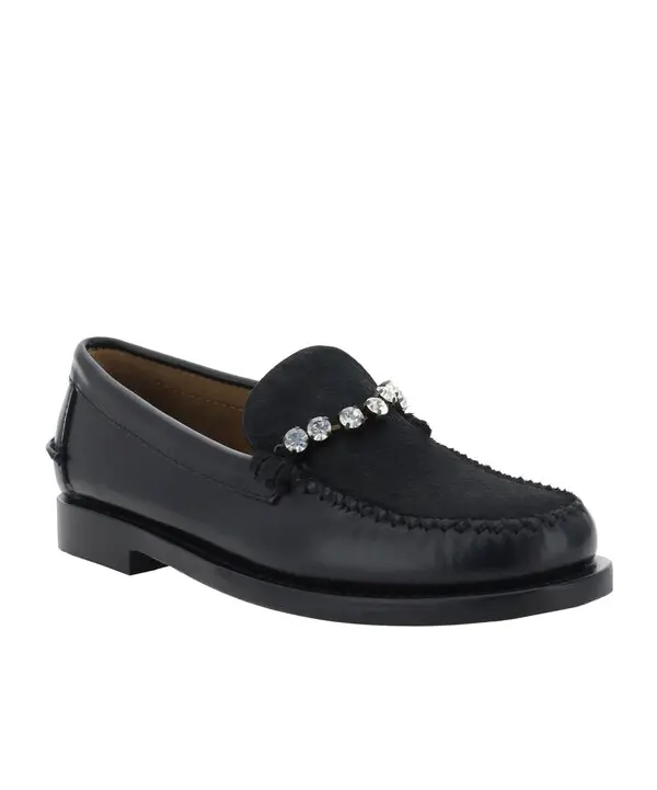 FORTE_FORTE Round Head Loafer Shoes