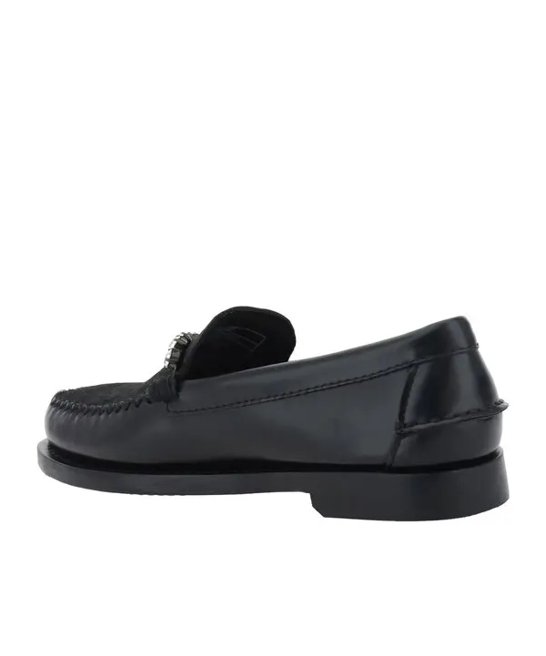 FORTE_FORTE Round Head Loafer Shoes