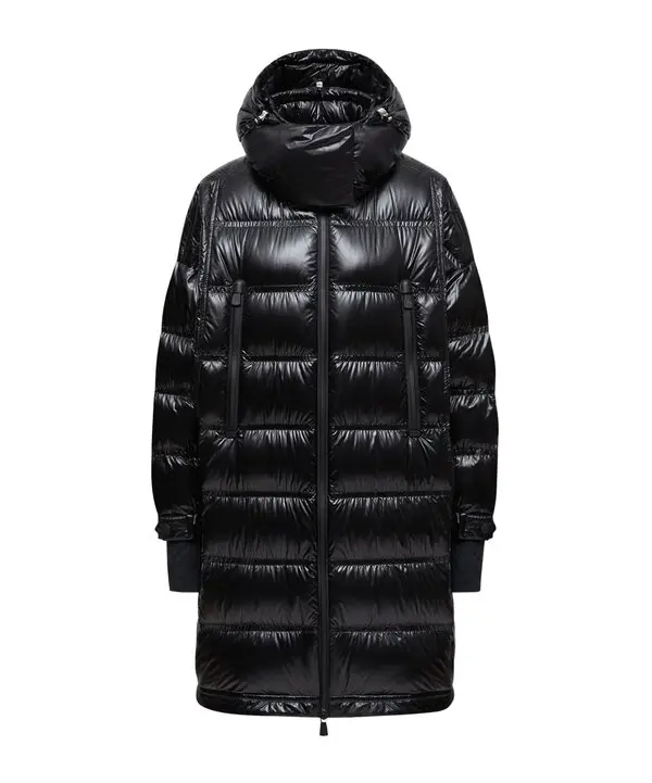 Moncler Rochelairs Hooded Long Down Jacket