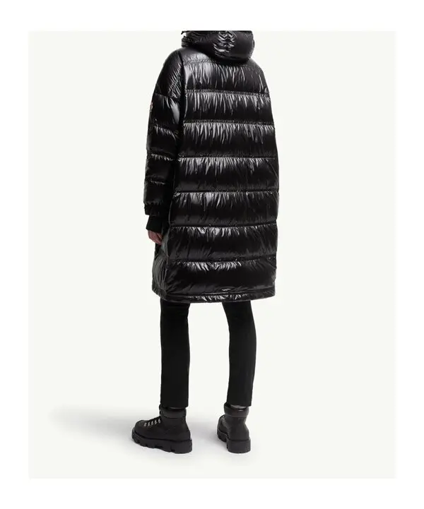 Moncler Rochelairs Hooded Long Down Jacket