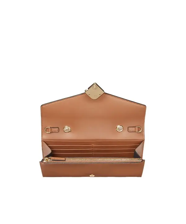 Fendi Ff-logo Chain-strap Leather Mini Bag