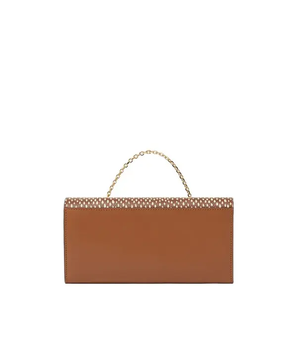 Fendi Ff-logo Chain-strap Leather Mini Bag