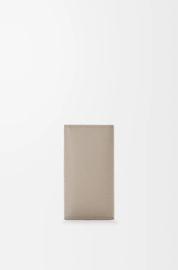 Loewe Anagram Key Case In Pebble Grained Calfskin