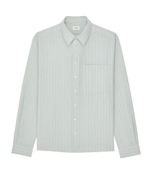 Saint Laurent Striped Button-up Shirt