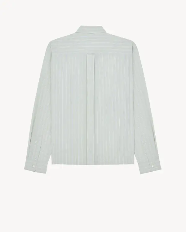 Saint Laurent Striped Button-up Shirt