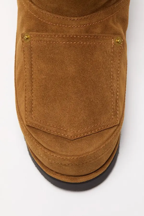 Acne Studios Shearling-lined Leather Boots