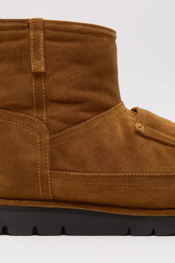 Acne Studios Shearling-lined Leather Boots