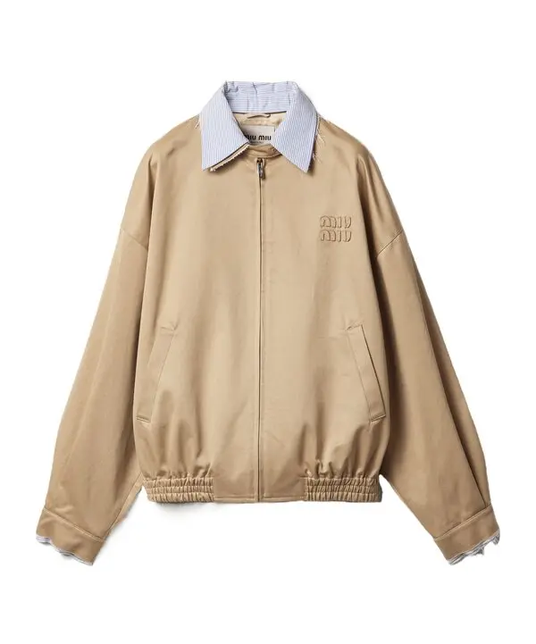 Miu Miu Chino Blouson Jacket