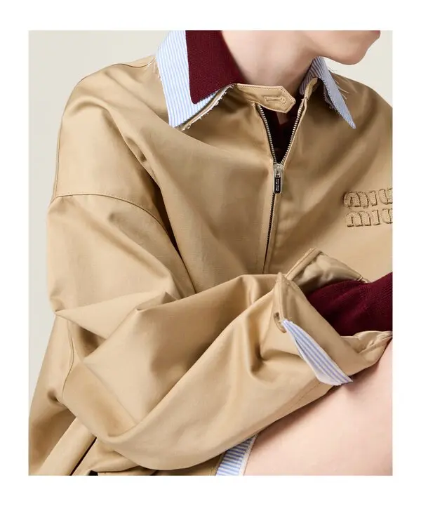 Miu Miu Chino Blouson Jacket