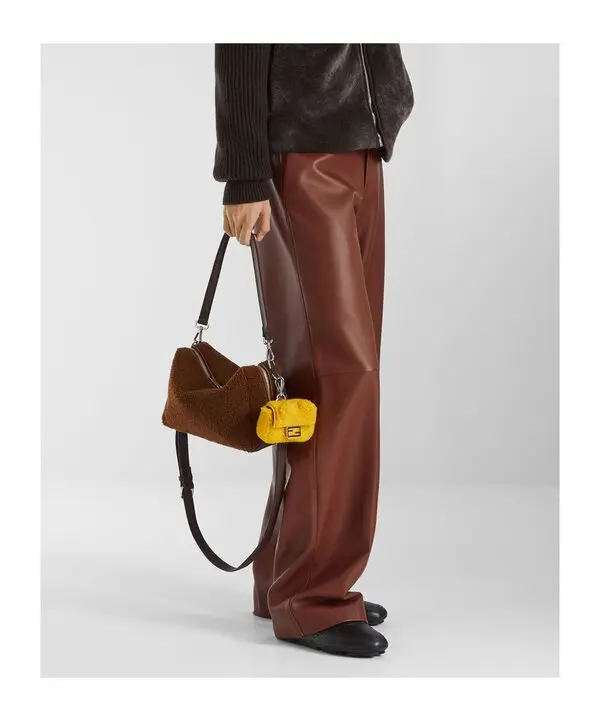 Fendi Nano Baguette Bag Charm - Yellow