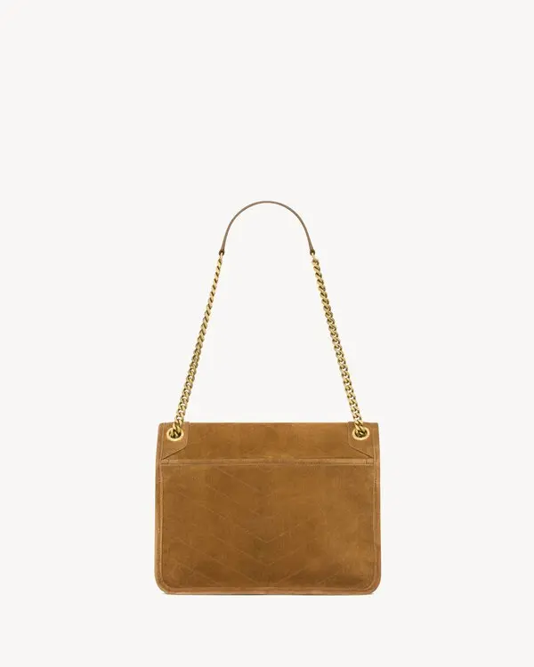 Saint Laurent Flap Shoulder Bag - Caramel Cognac