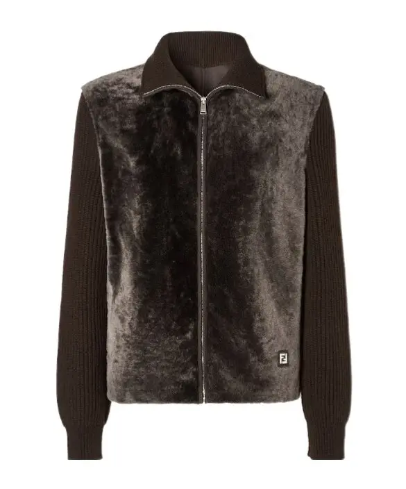 Fendi Wool And Shearling Blouson