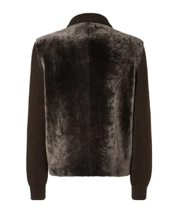 Fendi Wool And Shearling Blouson