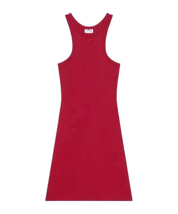 COURREGES Courrèges Racerback Sleeveless Mini Dress