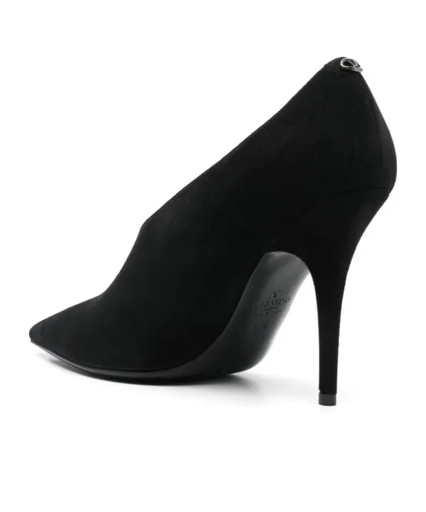 Valentino Garavani Le Salon Pointed Toe Pumps - Black