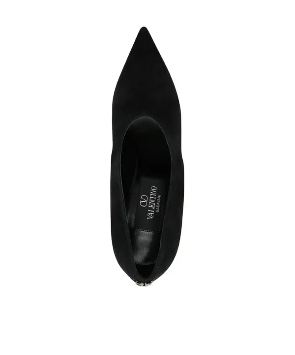 Valentino Garavani Le Salon Pointed Toe Pumps - Black