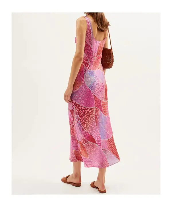 Rixo Printed Slip Dress
