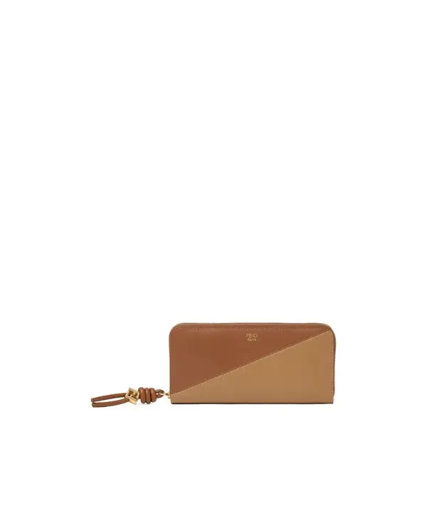 Fendi Ff Diamonds Zip Around Large