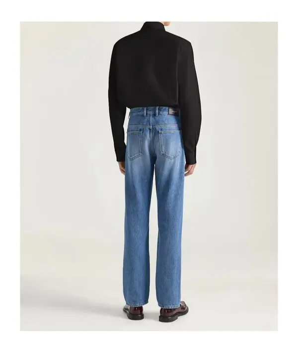 Givenchy Slim Fit Shirt In Poplin With Embroidery
