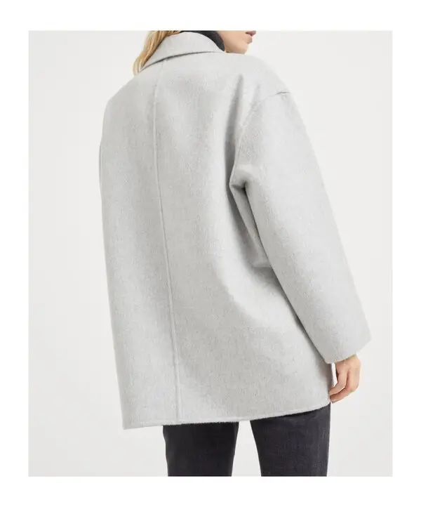 Brunello Cucinelli Cashmere Double-breasted Coat