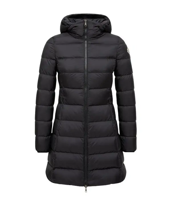 Moncler Gie Hooded Long Down Jacket