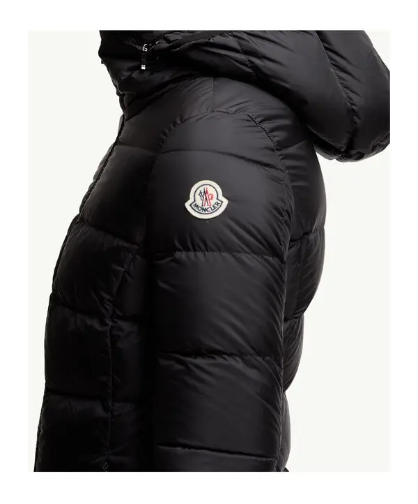 Moncler Gie Hooded Long Down Jacket