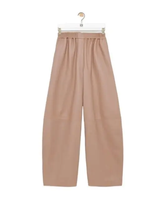 Loewe Barrel Trousers In Nappa Lambskin