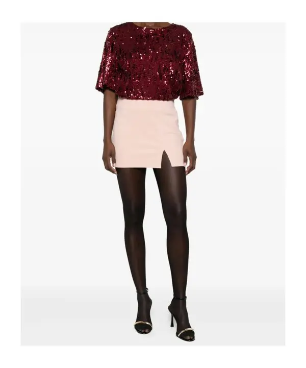 ANIYE BY Side-slit Mini Skirt