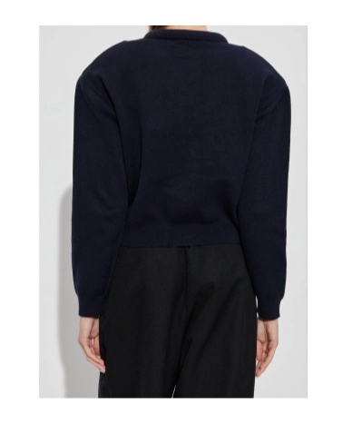 ROTATE BY BIRGER CHRISTENSEN Letter Firm Knit Cardigan