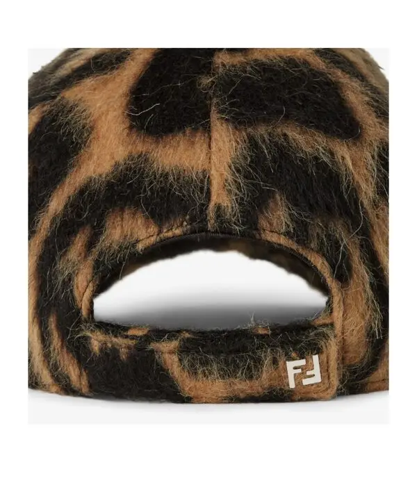 Fendi Wool Baseball Cap