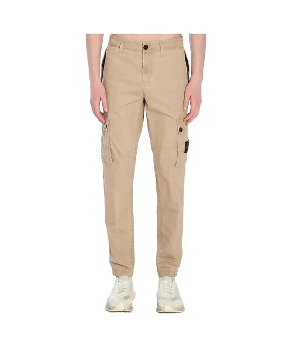 Stone Island Brushed Old Effect Slim Fit Cargo Trousers
