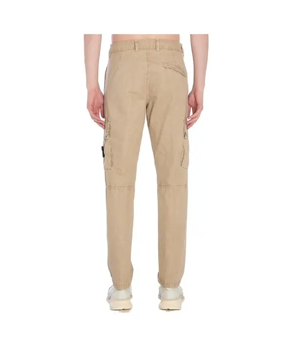 Stone Island Brushed Old Effect Slim Fit Cargo Trousers