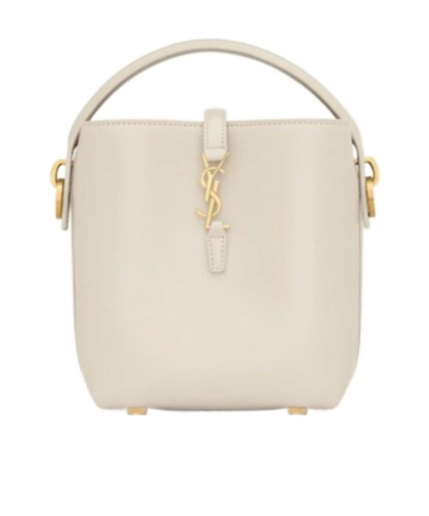 Saint Laurent Le 37 Mini Tote Bag - White Wine