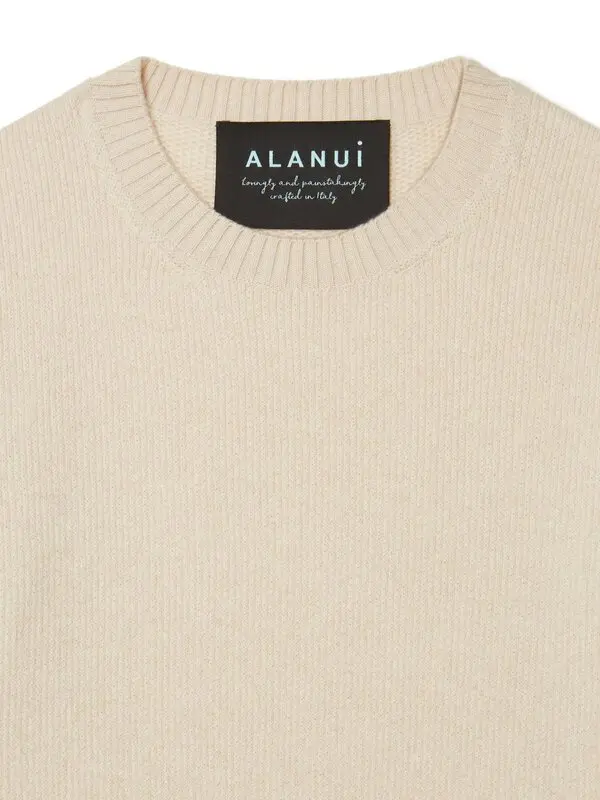 Alanui Ribbed Round Neck T-shirt