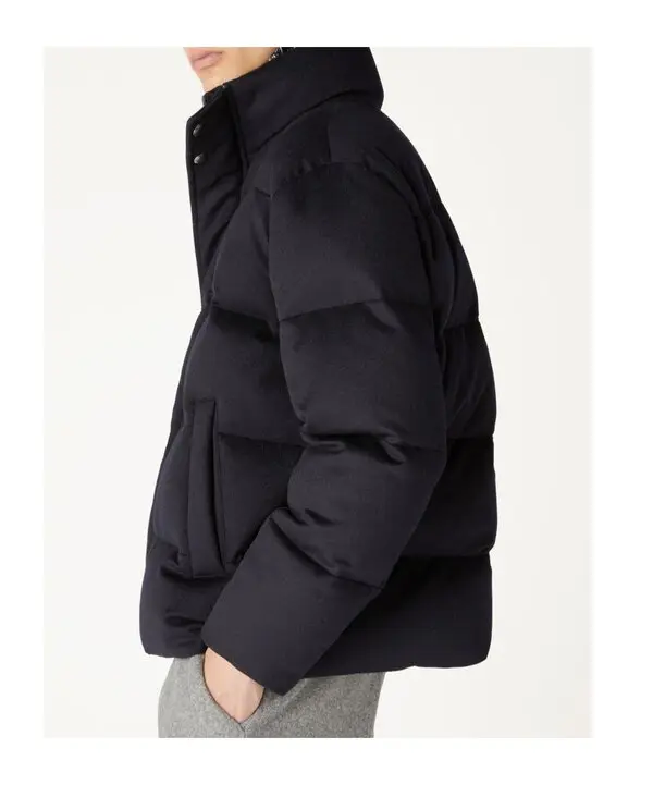 Loro Piana Padded Jacket With Stand Collar