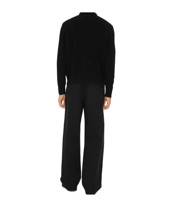 Burberry B Shield Logo Intarsia-knit Jumper