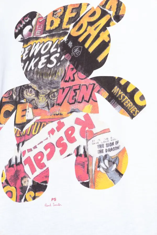 Paul Smith Graphic Printed Crewneck T-shirt