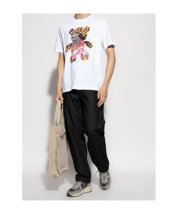 Paul Smith Graphic Printed Crewneck T-shirt