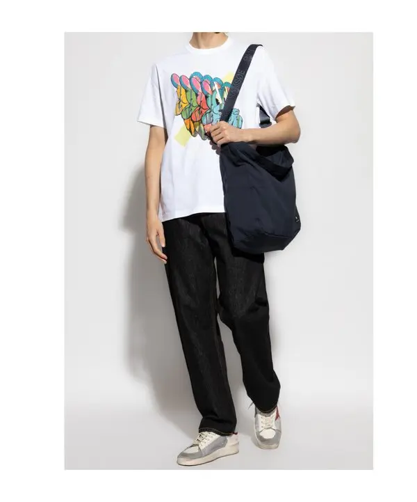 Paul Smith Bunny Repeat Printed Crewneck T-shirt