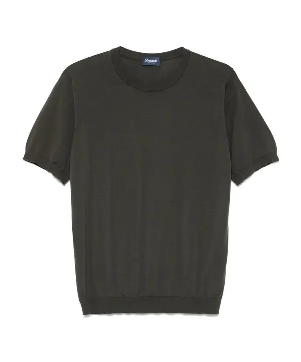 DRUMOHR Knitted Crewneck T-shirt
