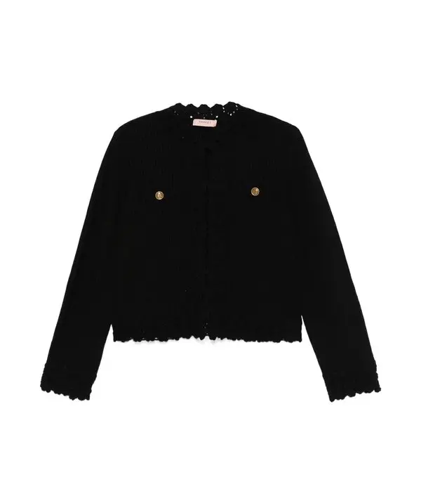 TWINSET Crochet-trim Cardigan