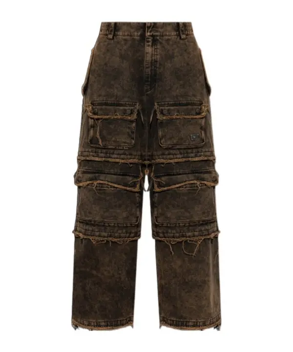 MISBHV Ibiza Oversize Wide-leg Cargo Jeans