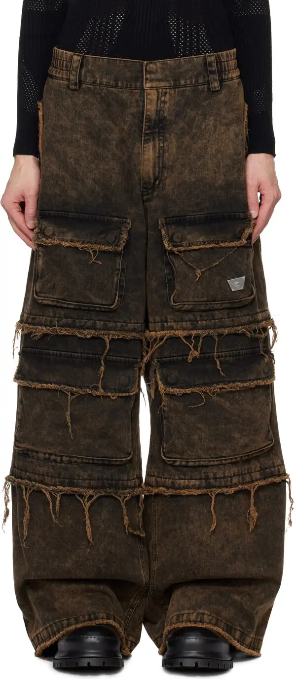 MISBHV Ibiza Oversize Wide-leg Cargo Jeans