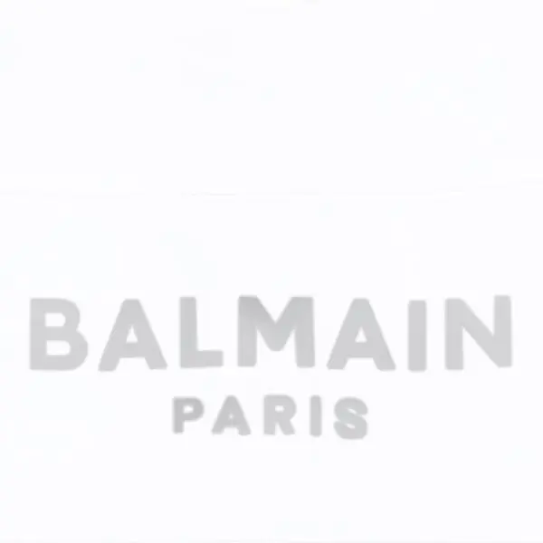 Balmain Logo Print Babygrow Set With Hat