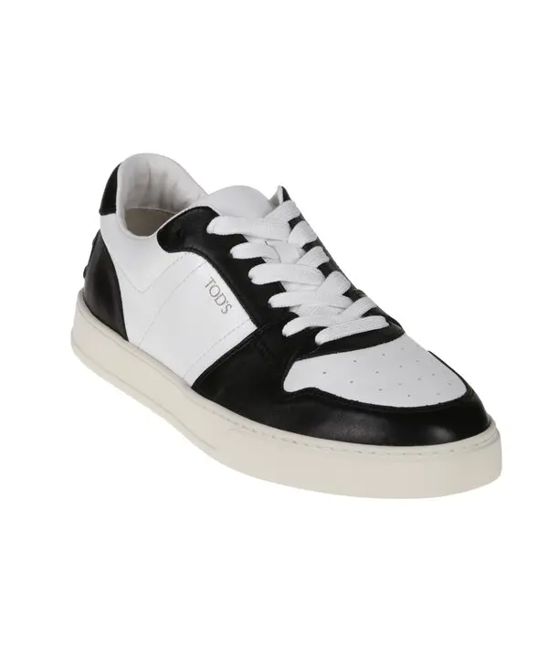 TOD'S Two Tone Lace Up Sneakers