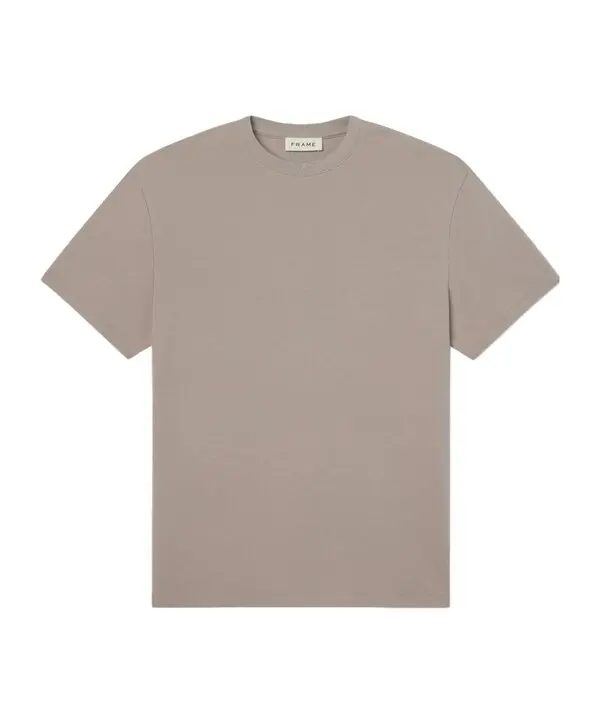 FRAME Duo Fold Tee In Storm Grey
