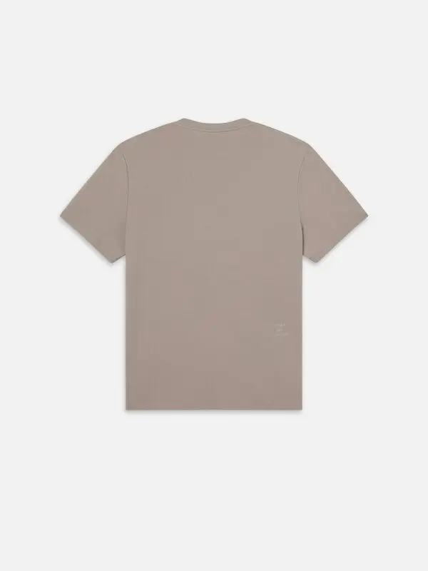 FRAME Duo Fold Tee In Storm Grey